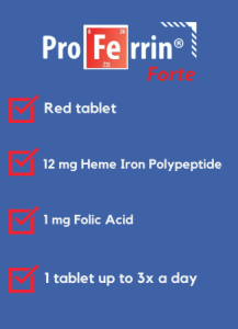 The science behind our products Proferrin® Forte 30ct & 90ct