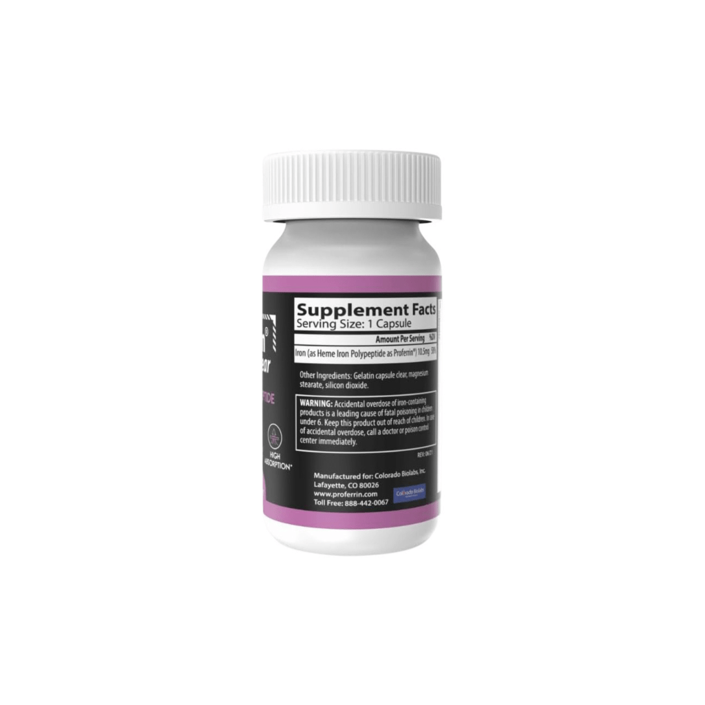 The science behind our products Proferrin® Clear 30ct & 90ct